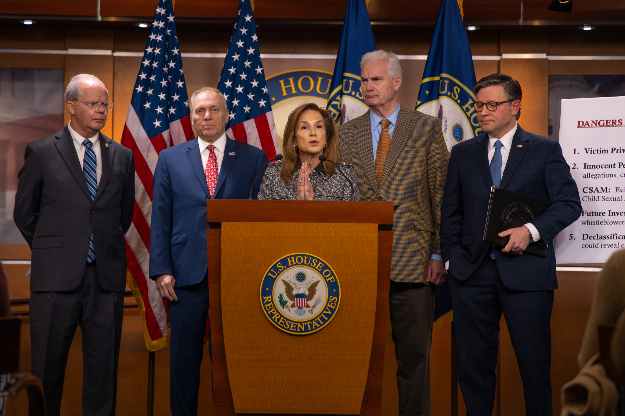 House Republican Conference Chairwoman Lisa McClain delivered remarks ...